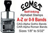 Self-Inking Band Stamps
