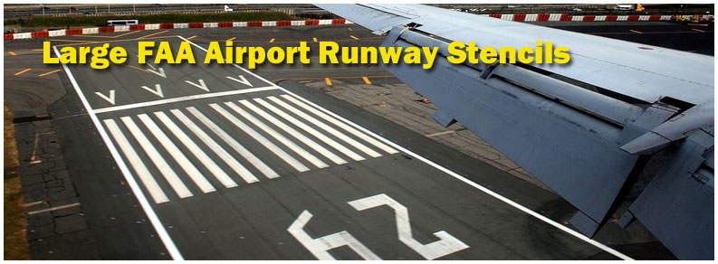 FAA Airport Taxiway Stencils