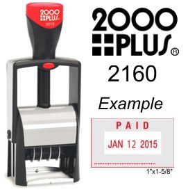 2160 Self-Inking Dater 2000 Plus 2160 Dater