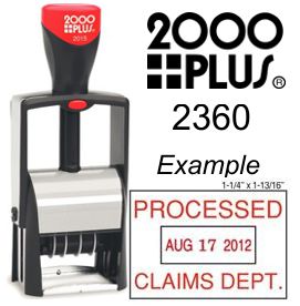 2360 Self-Inking Dater 2000 Plus 2360 Dater