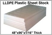 48"X96" 60 MIL LLDPE Plastic Sheet