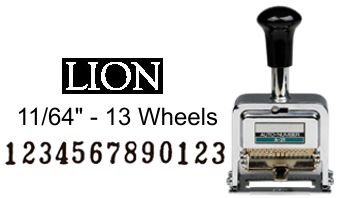 Lion Consecutive Numbering