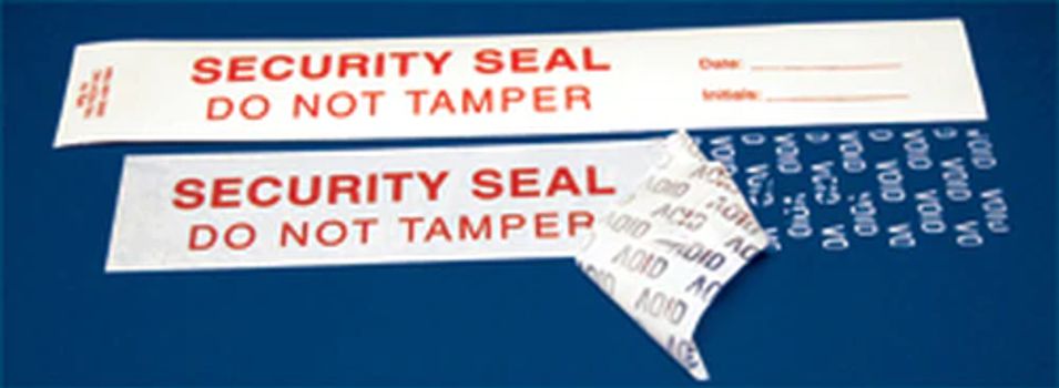 Precut Tamper-Indicating Void Security Seal - 100/pkg